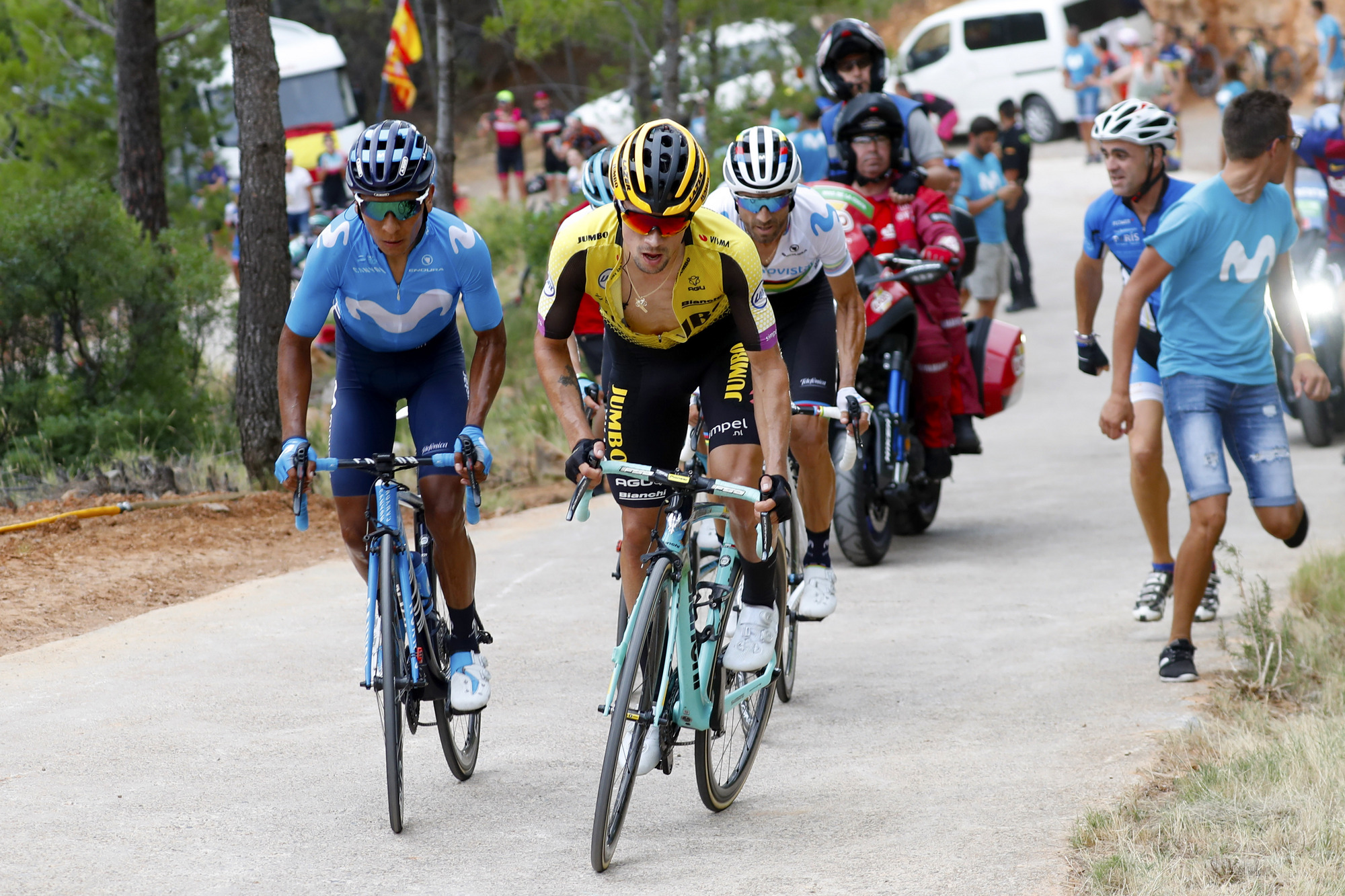 Roglic raises his GC ambitions in Vuelta stage 7 | Bianchi